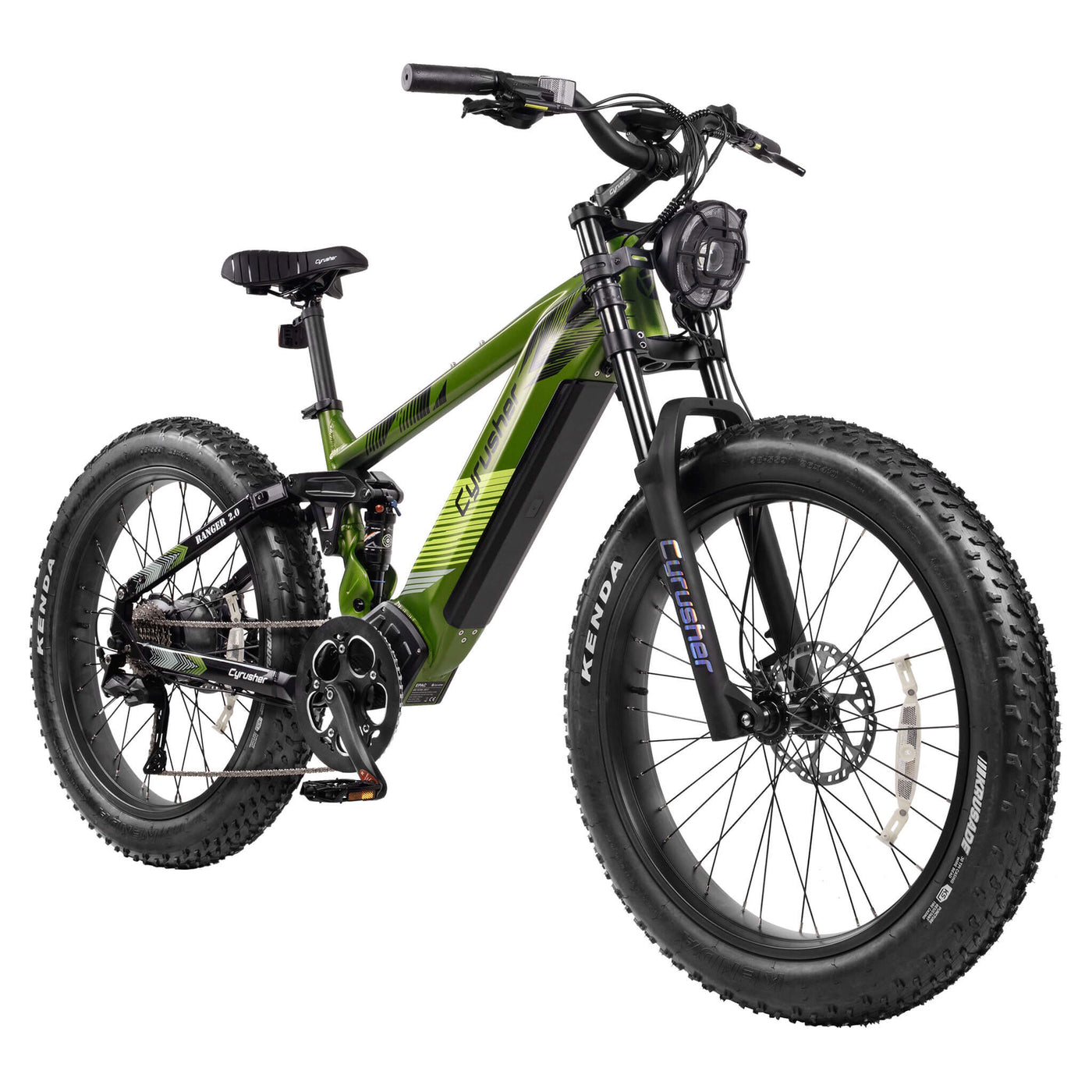 Ranger 2.0 | Long Range Electric Mountain Bike l Cyrusher Ebikes ...