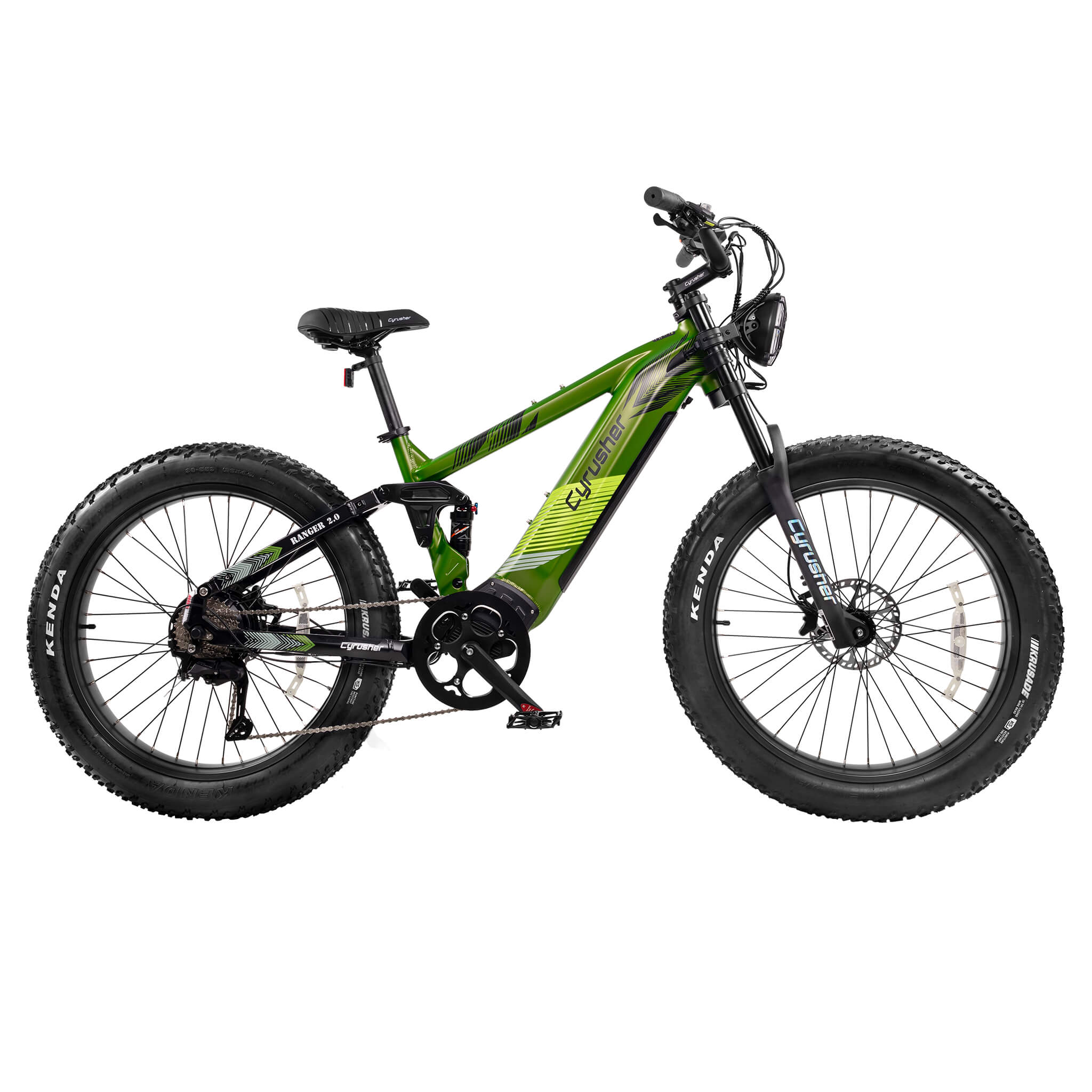 Ranger 2.0 | Long Range Electric Mountain Bike l Cyrusher Ebikes ...